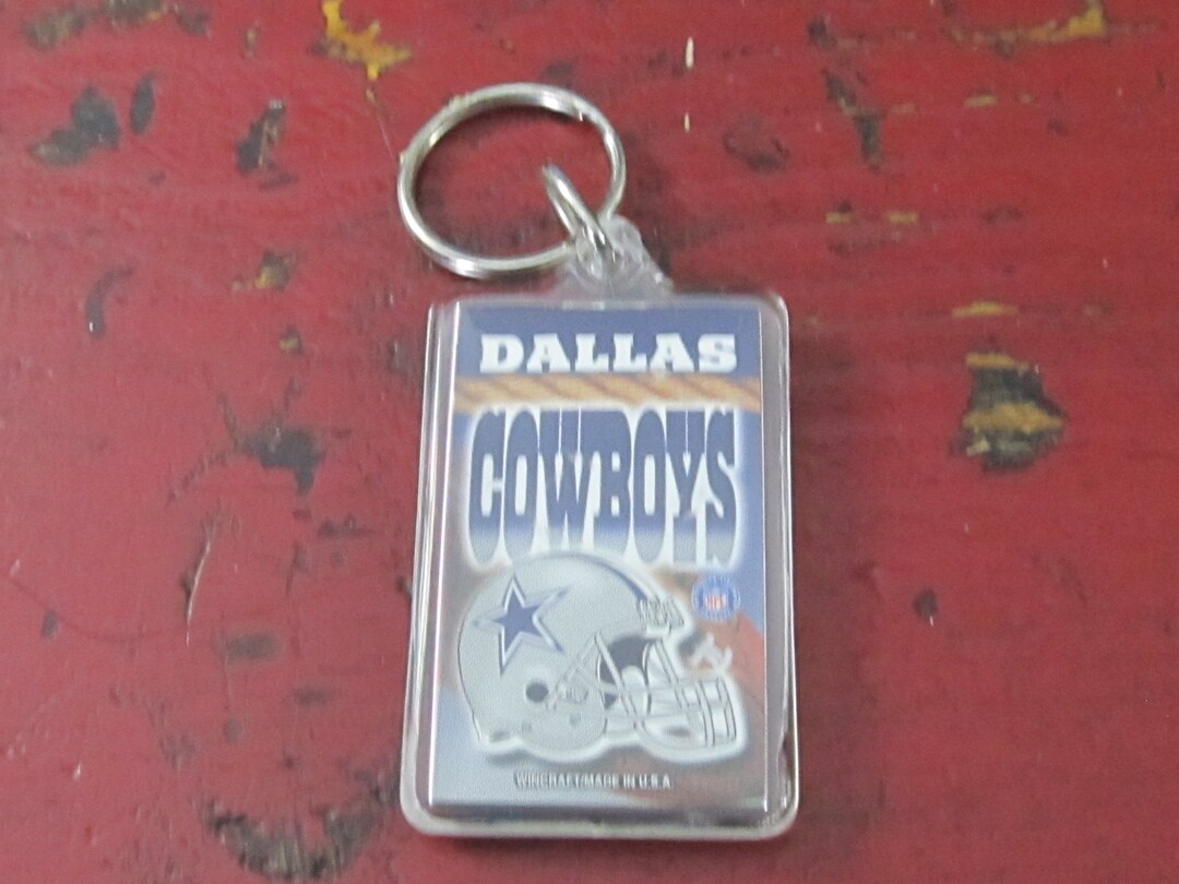 Vintage Wincraft Dallas Cowboys Football Helmet Keyring / Keychain ~ 90 ...