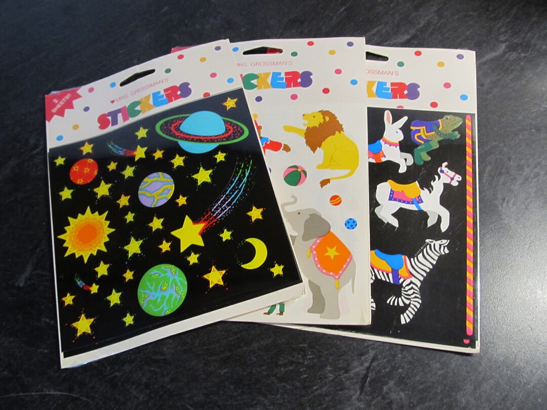 Vintage Mrs Grossman Stickers Pack / Choice ~ Extravagant Packs ...