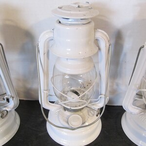 4 Matching White Dietz Lanterns No 78 Mars Hanging Lanterns - Etsy