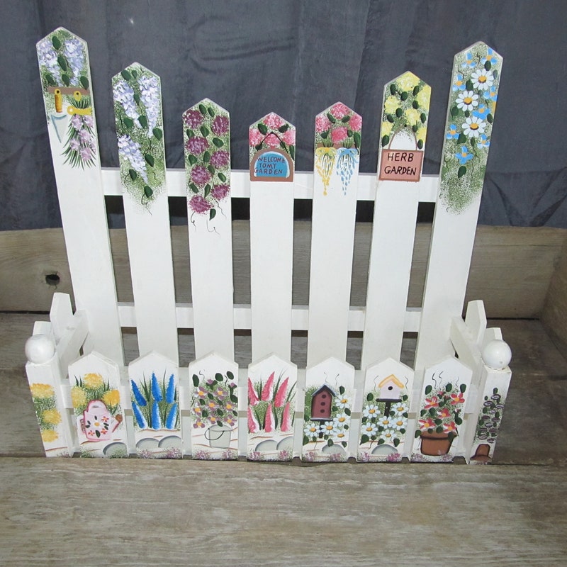 Picket Fence Decor - Etsy