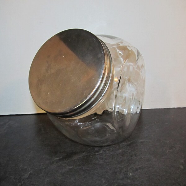 Antique Glass Candy Container - Etsy