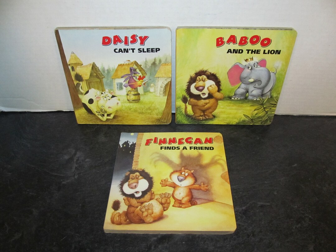 3 Vintage 1995 Robyn Bryant Board Books / Children's Books Finnegan ...