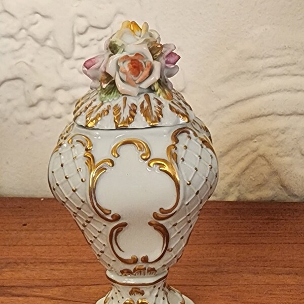 Capodimonte Vase - Etsy