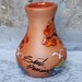 Vintage Terra Cotta Hand Painted Pottery Vase Dominican Republic Art - Etsy