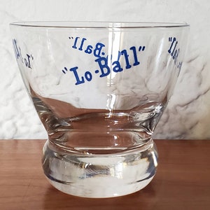 5 Vintage Eva Zeisel Prestige Century Modern Blue Lo Ball Lo-ball Drink ...