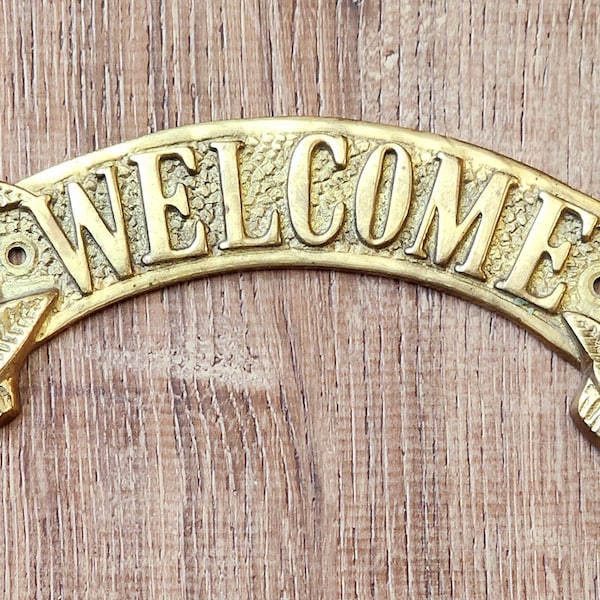 Welcome Plaque - Etsy