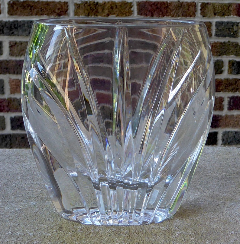 Vintage Signed Rogaska Cut Crystal Glass Ray Radiant Shell - Etsy