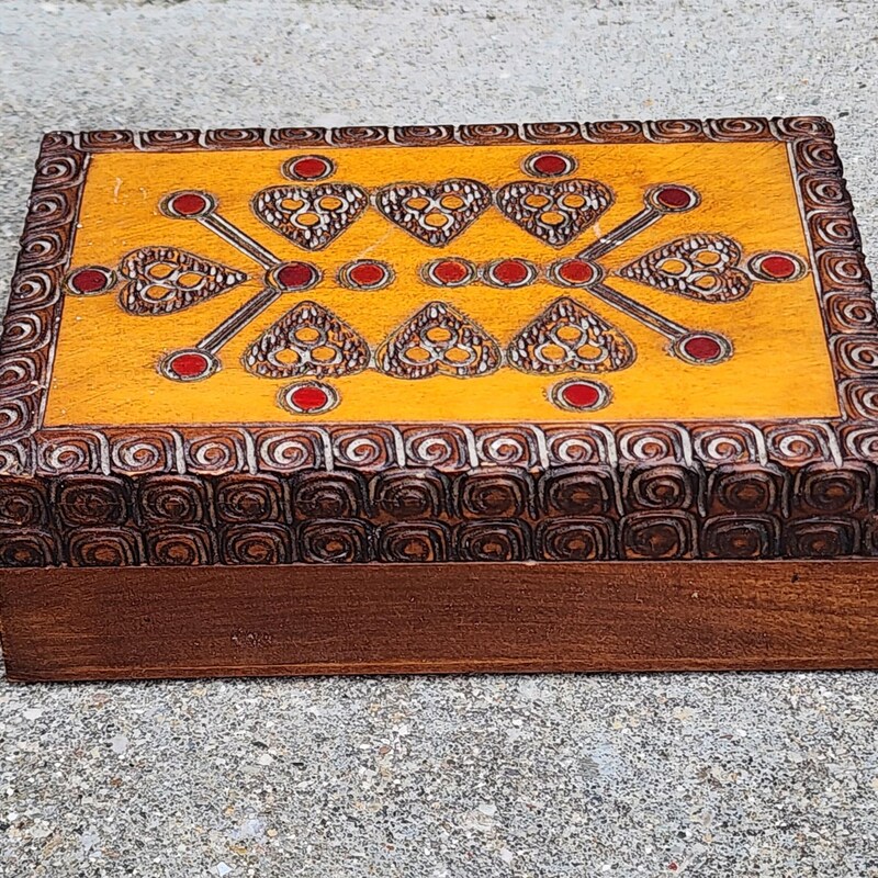 Pyrography Box - Etsy