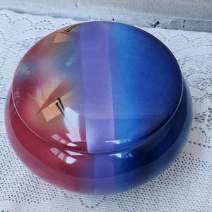 Vintage Judith Stiles Pottery Ceramic Sunset Ocean Southwestern Air ...