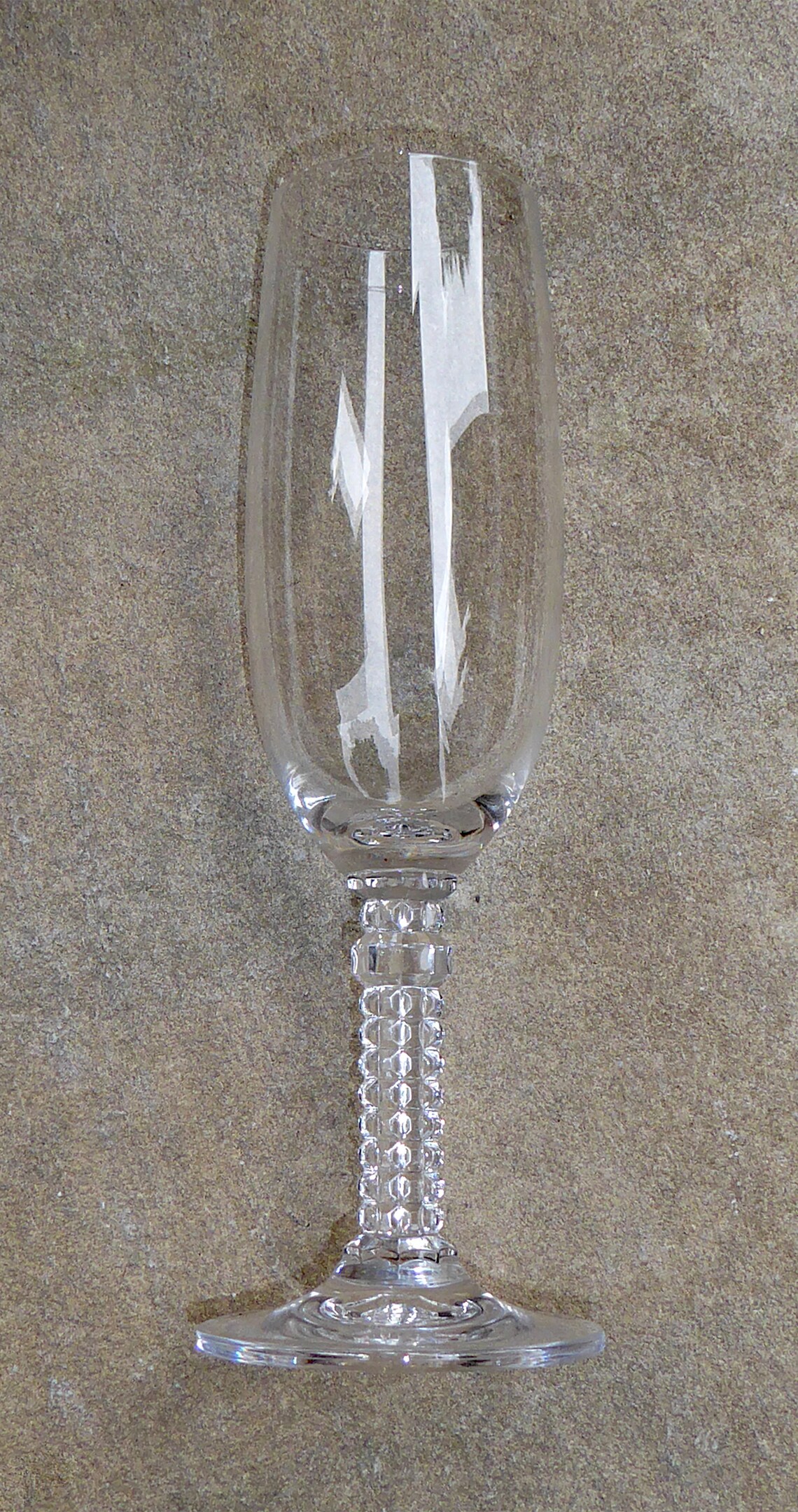 13 Stacked Octagon Octagonal Multi Facet Column Clear Elegant - Etsy