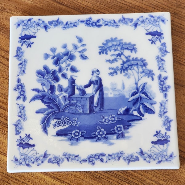 Blue Willow Tiles - Etsy