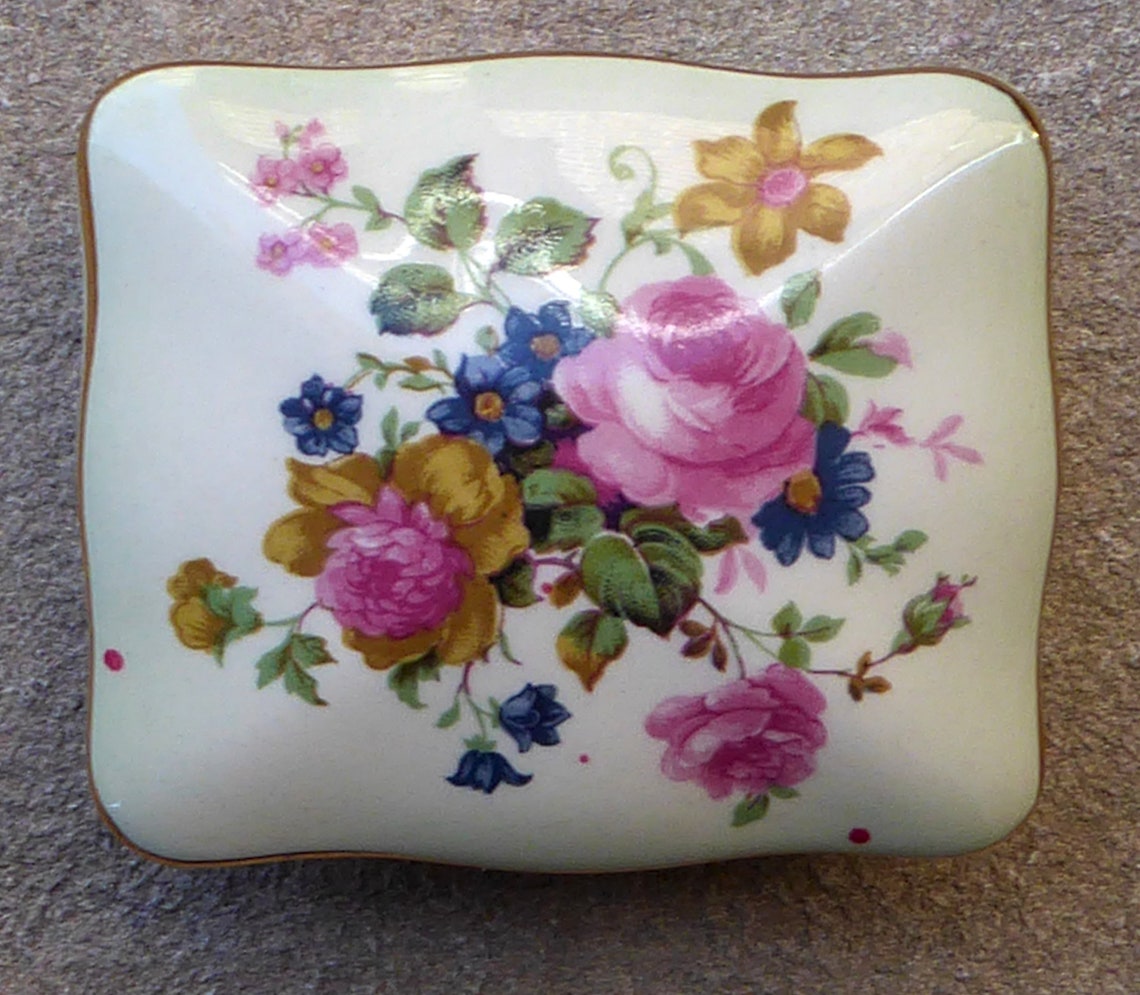 Vintage Royal Worcester Spode Palissy England Flower Floral | Etsy