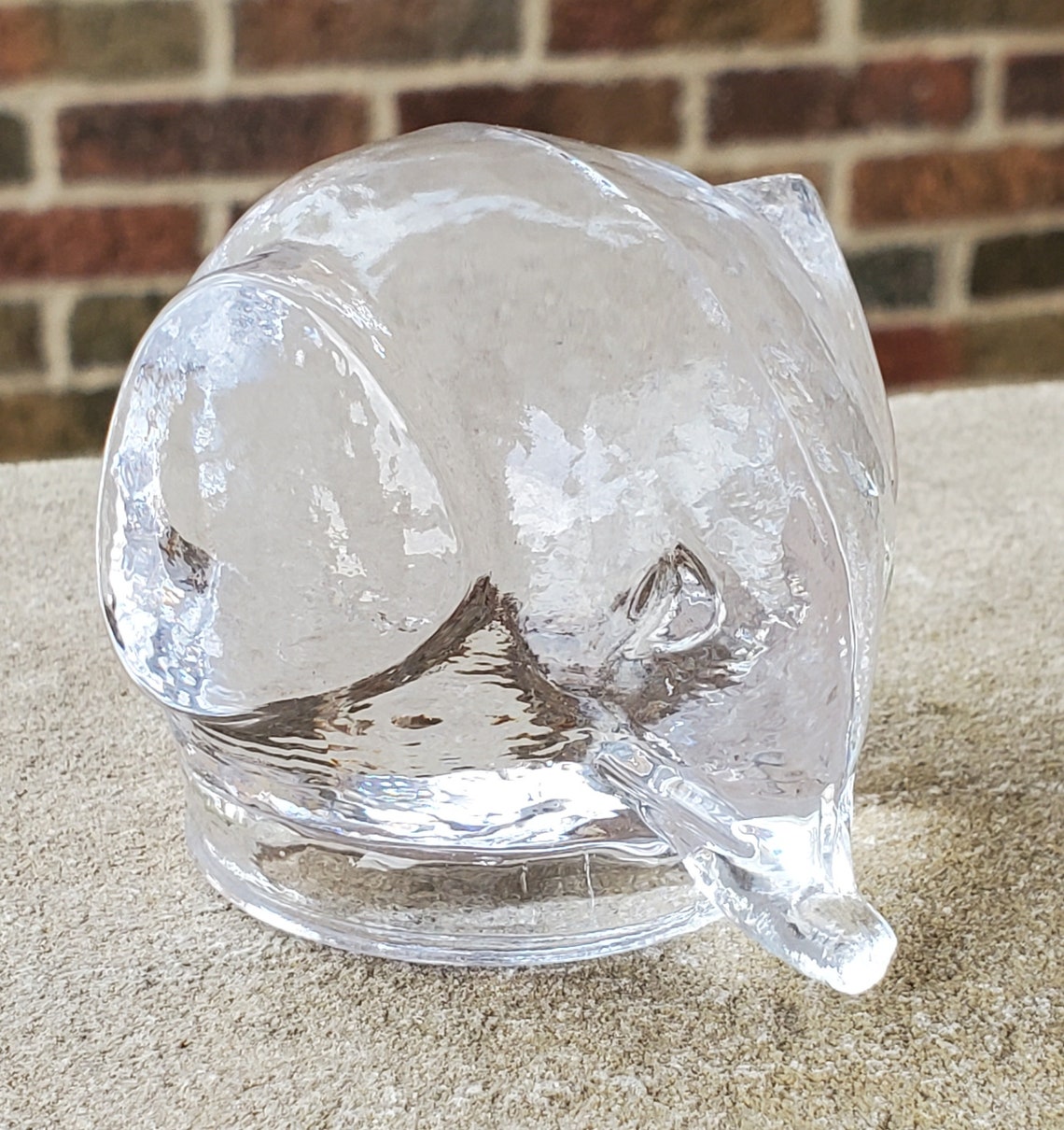 Vintage 1980s Sweden Eda Kristall Nya Glasbruket Scandinavian - Etsy