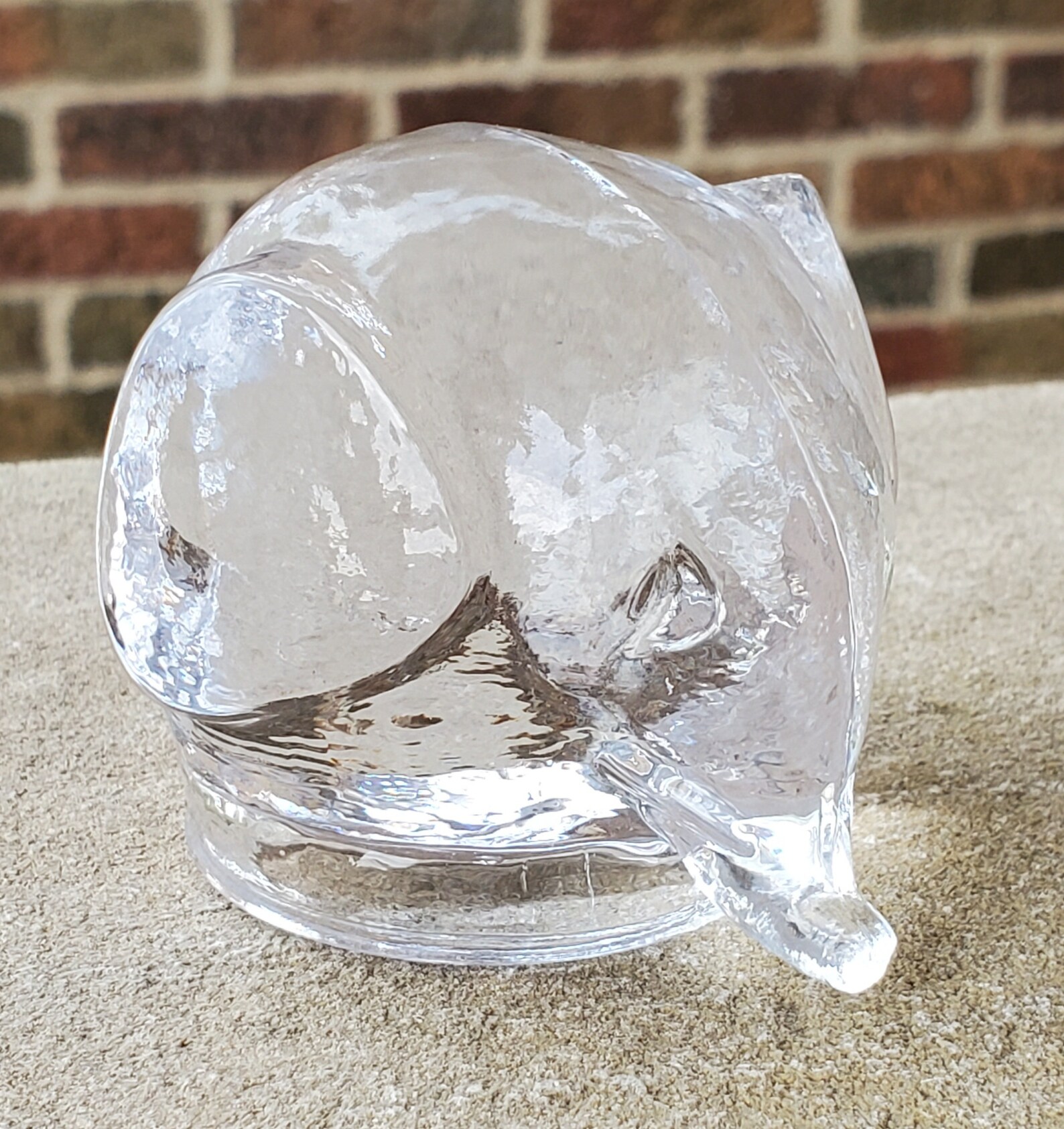 Vintage 1980s Sweden Eda Kristall Nya Glasbruket Scandinavian - Etsy
