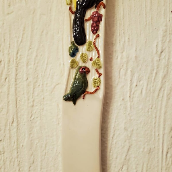 Ceramic Hanging Parrot - Etsy