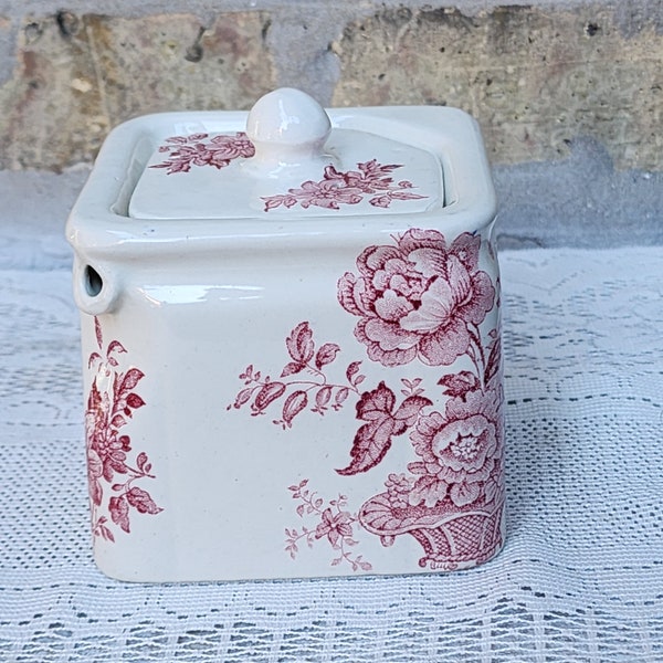 Red Teapot - Etsy