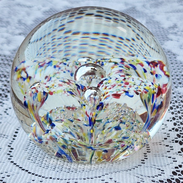 Flower Paperweight - Etsy