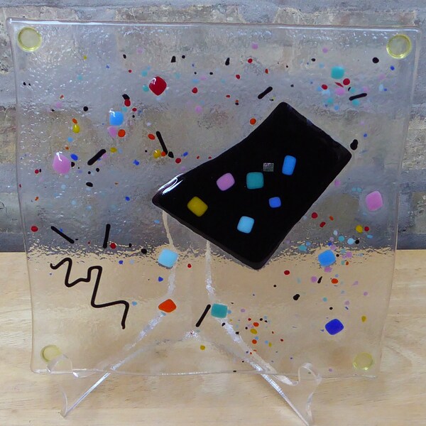 Fused Glass Trivet - Etsy
