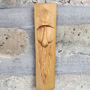 Vintage 1995 M Hankins Carved Wood Wizard Ornament - Etsy