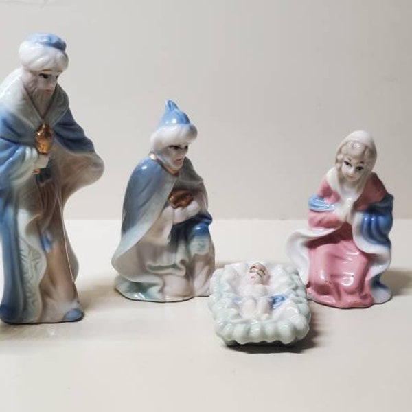 Porcelain Nativity - Etsy