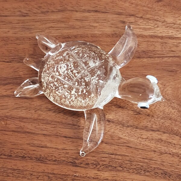 Blown Glass Turtle - Etsy