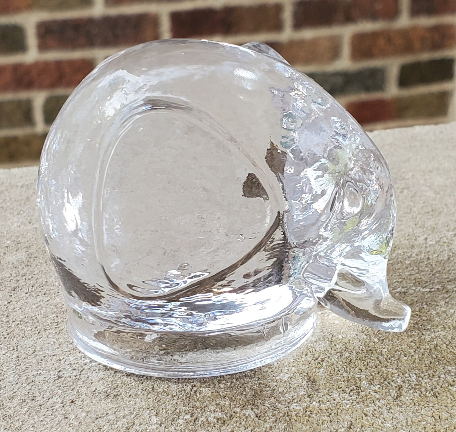 Vintage 1980s Sweden Eda Kristall Nya Glasbruket Scandinavian - Etsy