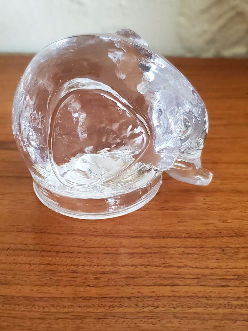 Vintage 1980s Sweden Eda Kristall Nya Glasbruket Scandinavian - Etsy