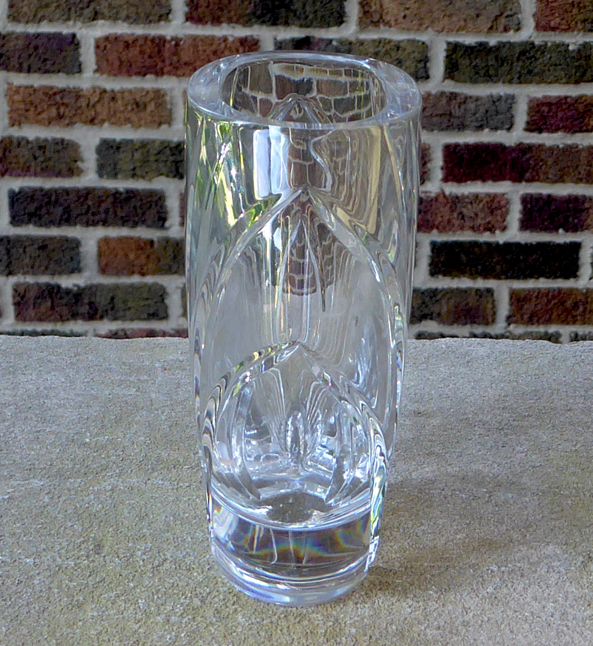 Vintage Signed Rogaska Cut Crystal Glass Ray Radiant Shell - Etsy