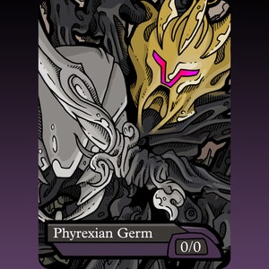CLEARANCE Phyrexian Germ Token - Custom Altered MTG Magic the Gathering ...