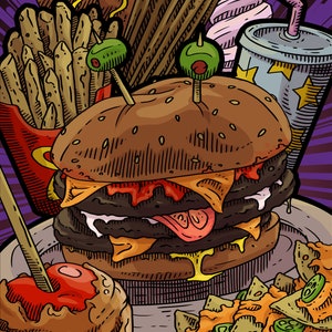 Food Token - Custom MTG Magic the Gathering Fantasy Board Game Card ...