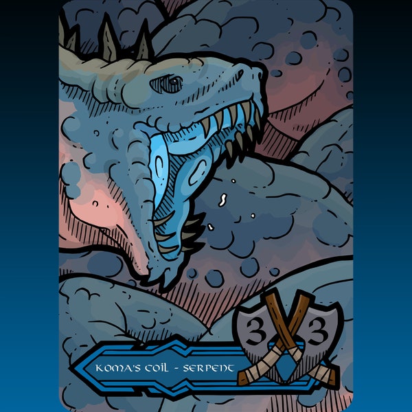 Koma Coil Token - Etsy