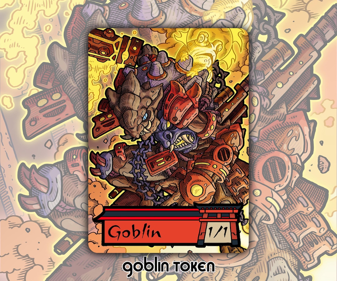 Goblin Token - Custom Altered MTG Magic Gathering Fantasy Board Game ...