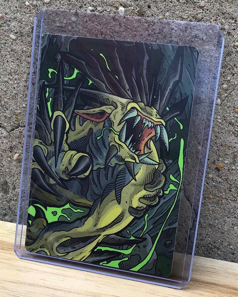 Beast Token Custom Altered MTG Magic the Gathering Fantasy - Etsy