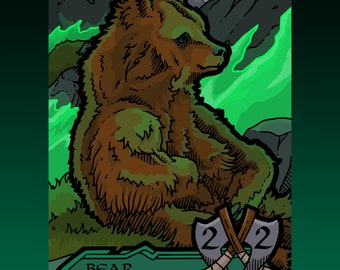 Squirrel Token Custom Altered MTG Magic the Gathering | Etsy