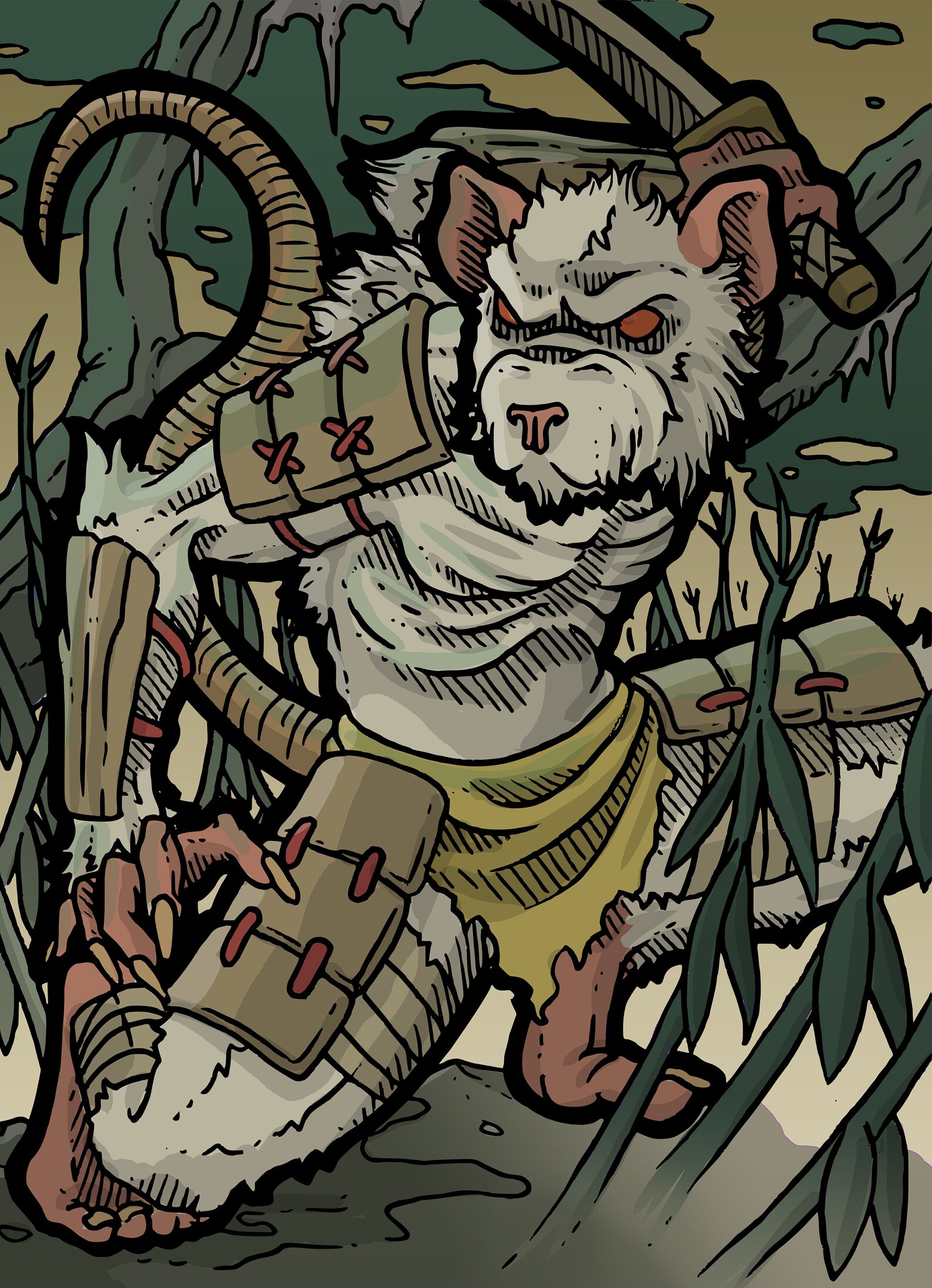 Rat Token Custom Altered MTG Magic the Gathering Fantasy - Etsy