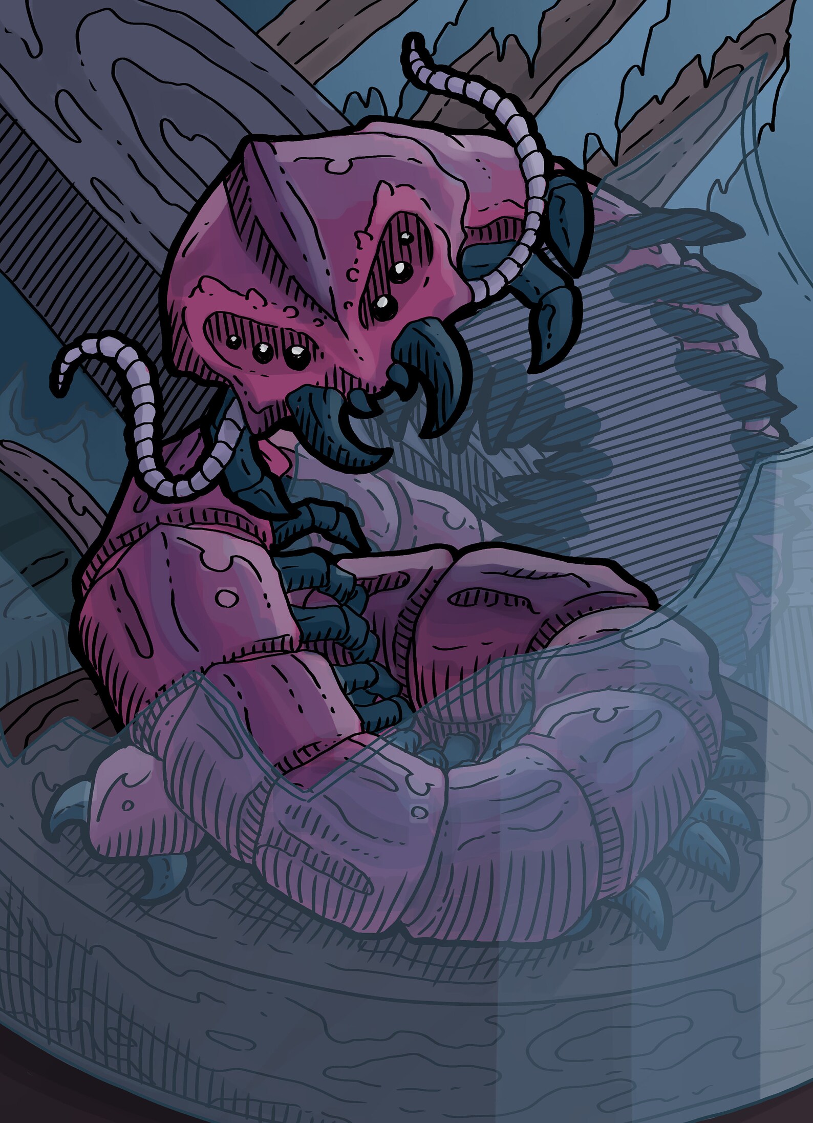 Insect Token Custom MTG Magic the Gathering Innistrad - Etsy