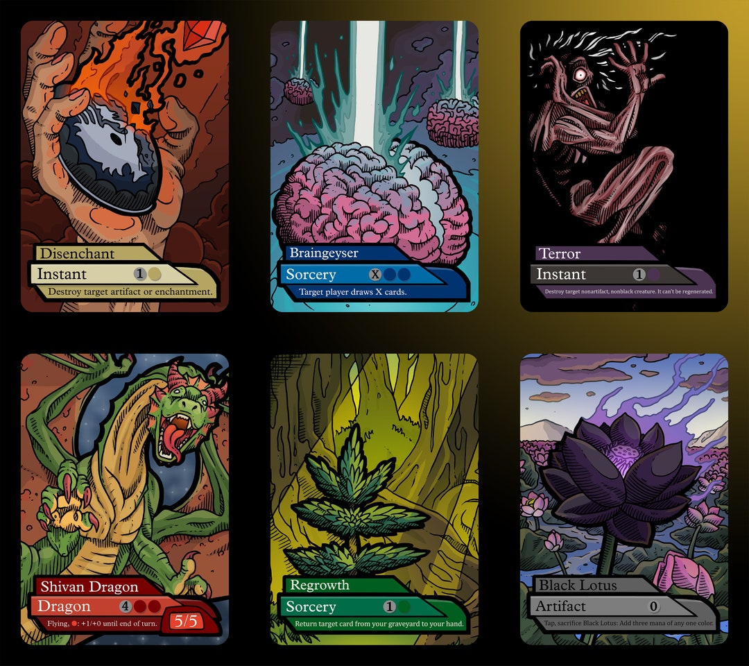 Garth One-eye - 6 Custom Tokens for Magic the Gathering - Etsy