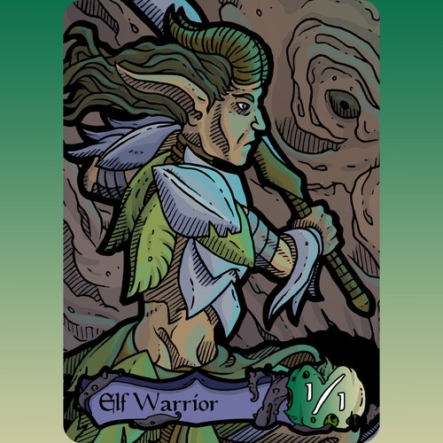 Boo Token Custom MTG Magic the Gathering Adventures - Etsy