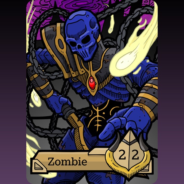 Decayed Zombie Mtg - Etsy