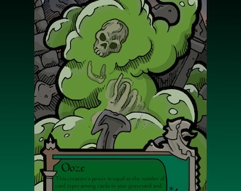 Mtg Ooze Token - Etsy