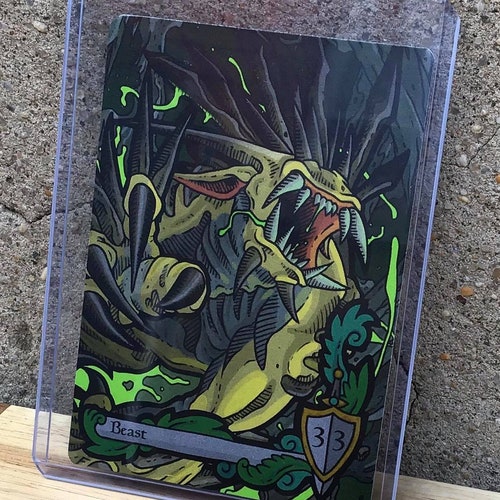 Insect Token Custom Altered MTG Magic the Gathering Fantasy - Etsy