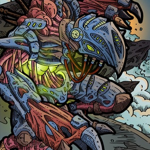 Phyrexian Myr Token Custom Altered MTG Magic the Gathering - Etsy