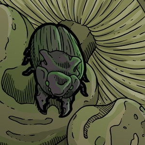 Insect Token Custom Altered MTG Magic the Gathering Fantasy Board Game ...