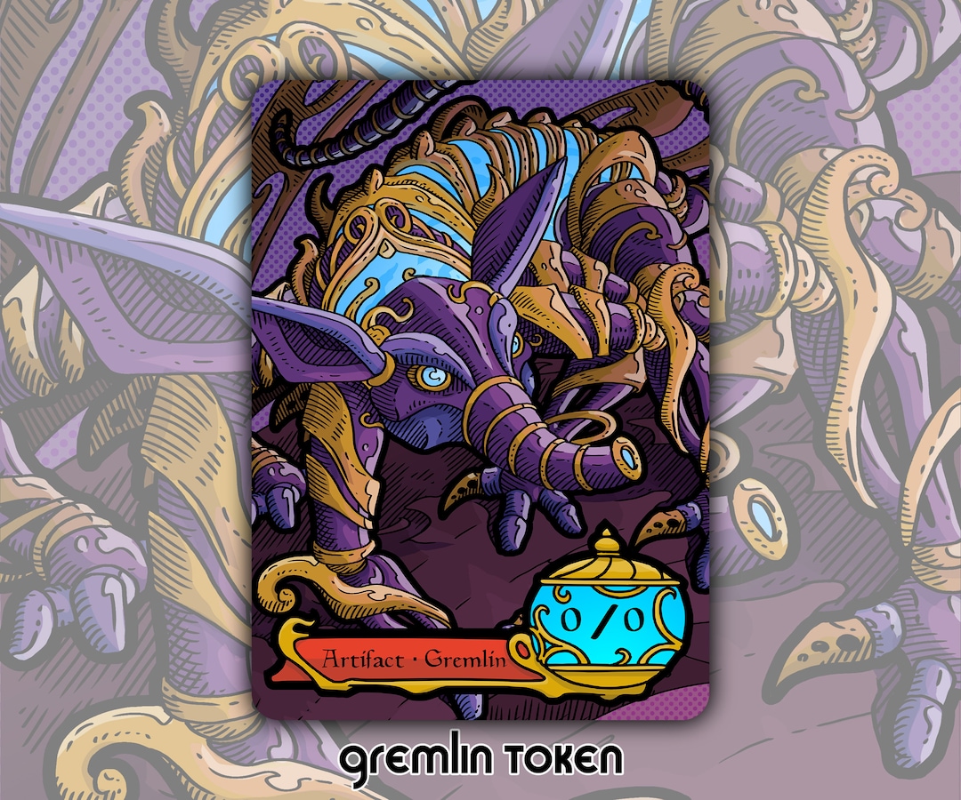 Gremlin - Custom Token for Magic the Gathering Gimbal - Etsy