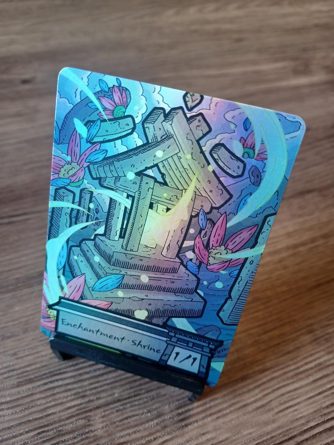 FOIL Shrine Token Custom Altered MTG Magic the Gathering - Etsy