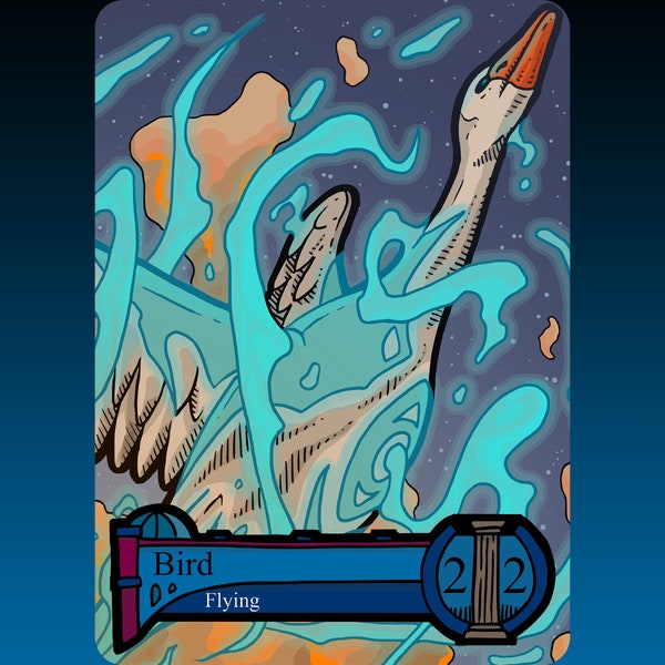 Mtg Bird Tokens - Etsy