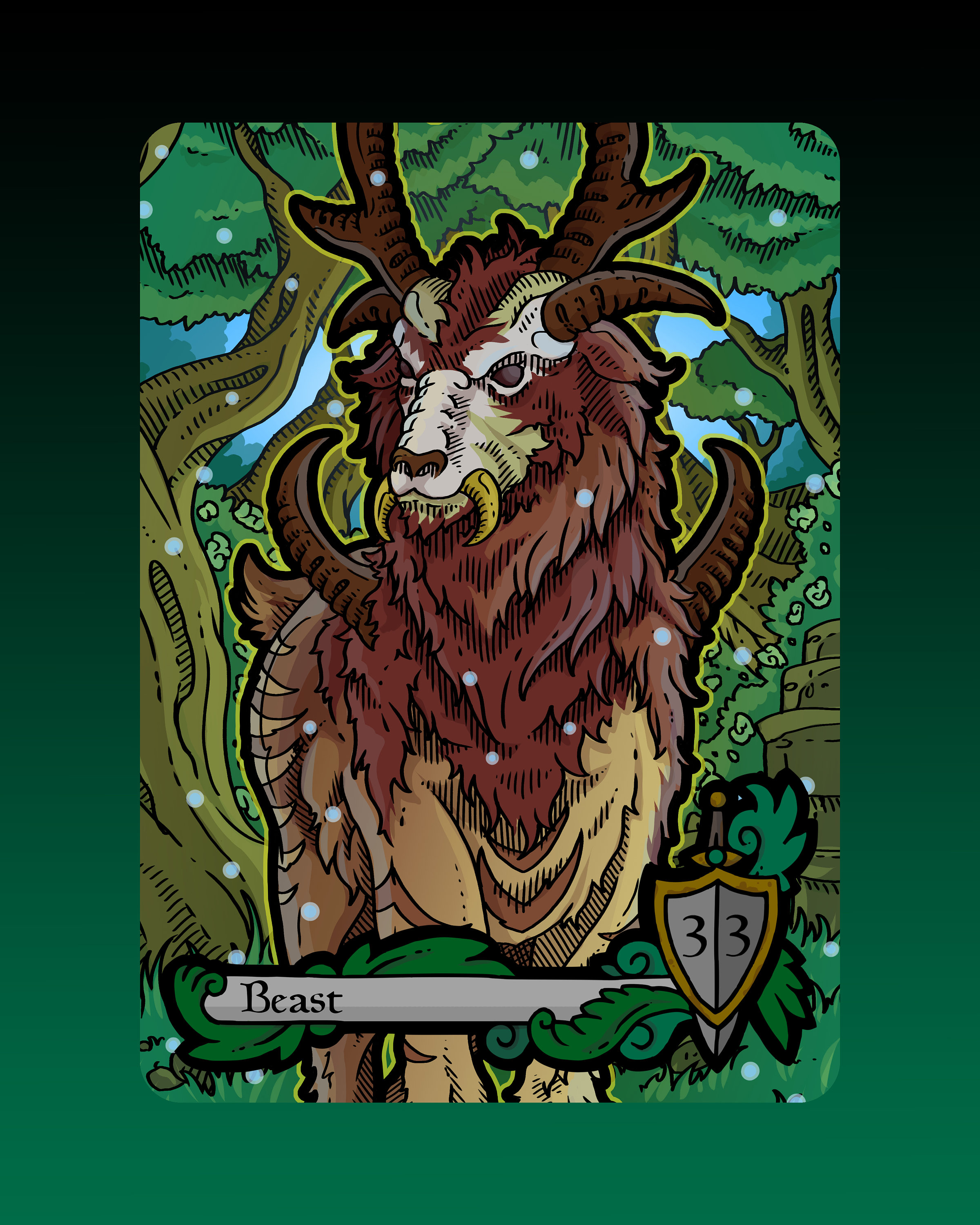 Garruk Caller Of Beasts Wallpaper