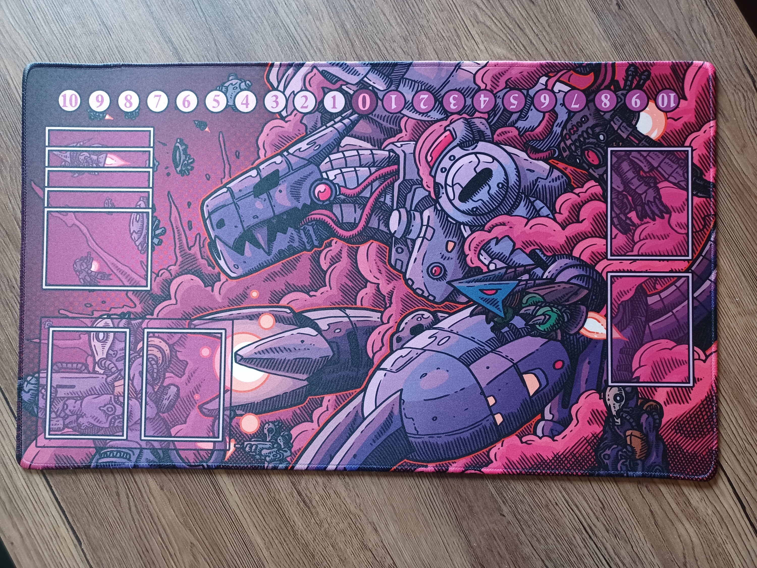 Machinedramon Playmat - 14x24 Digimon Card Game DCG Stitched Edges ...