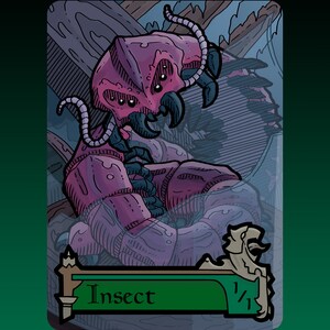 Insect Token Custom MTG Magic the Gathering Innistrad | Etsy