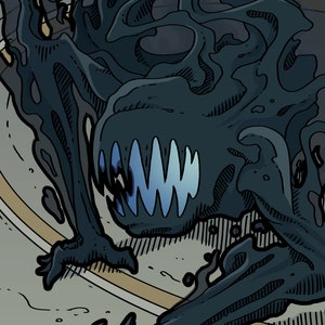 Demon Token Custom MTG Magic the Gathering Battle Baldur's Gate Fantasy ...